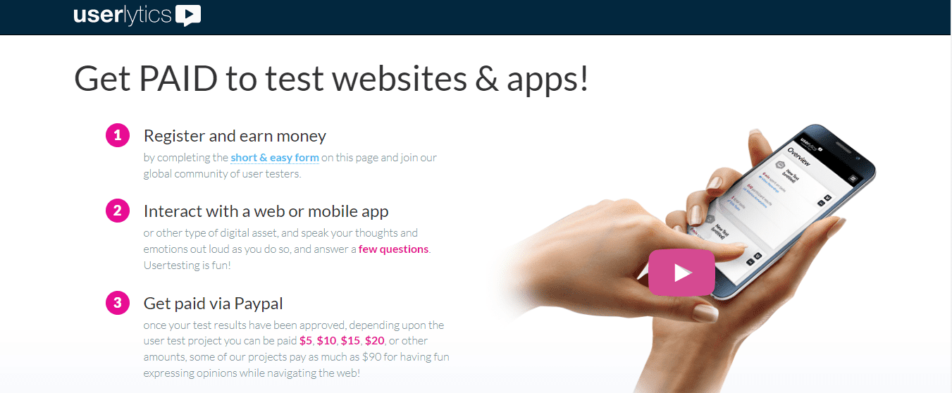 11 Best Places to Test Websites for Money in 2024 (Fast)